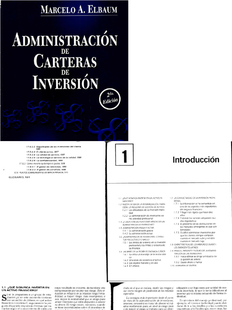 Administración de Carteras de Inversión - Elbaum | PDF