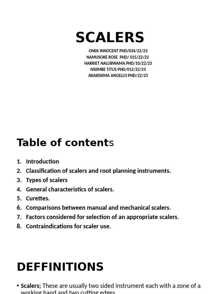 Scaler | PDF