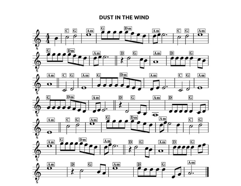 Dust in the Wind | PDF