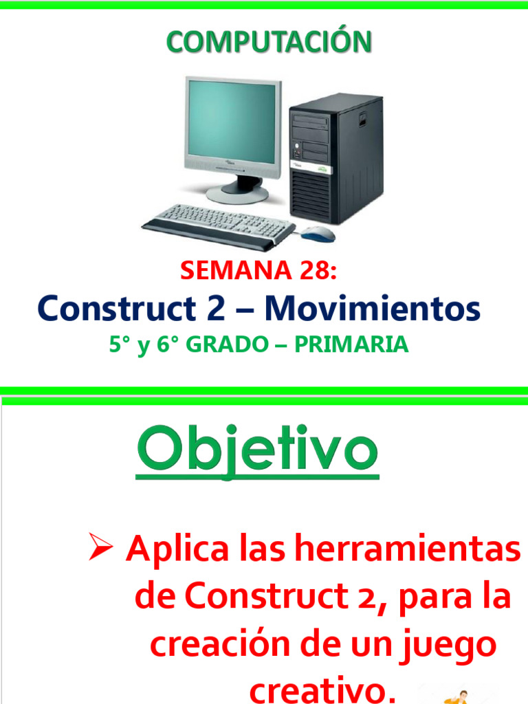 CONSTRUCT 2, Movimientos | PDF