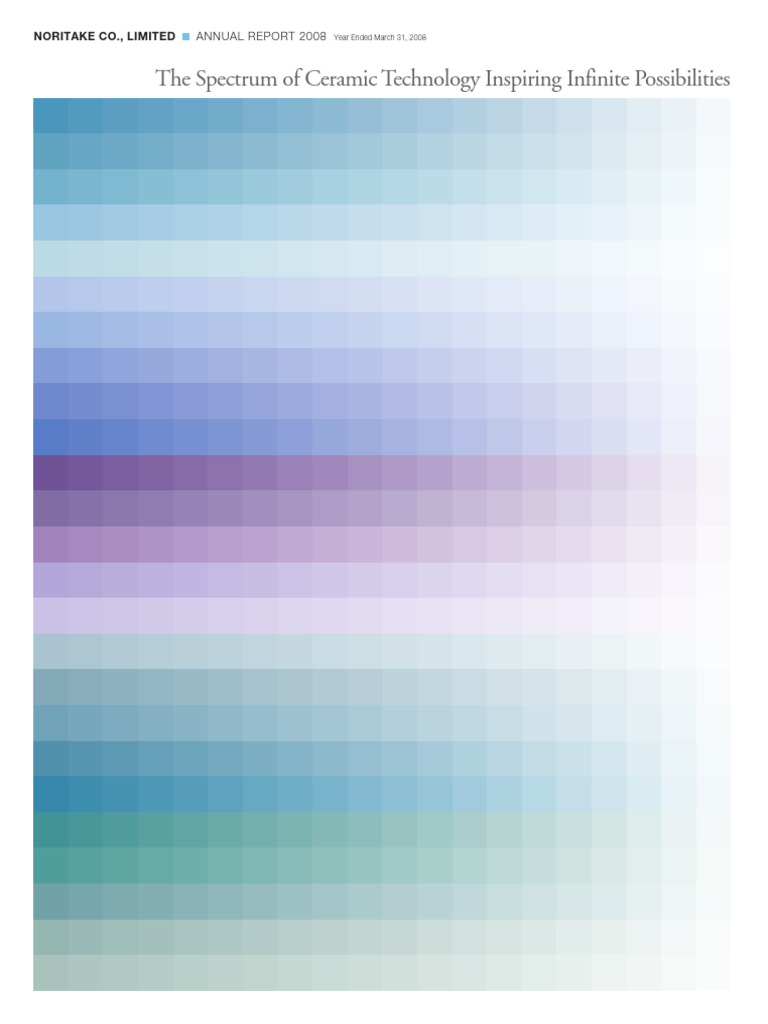 The Spectrum of Ceramic Technology Inspiring Infinite Possibilities | PDF