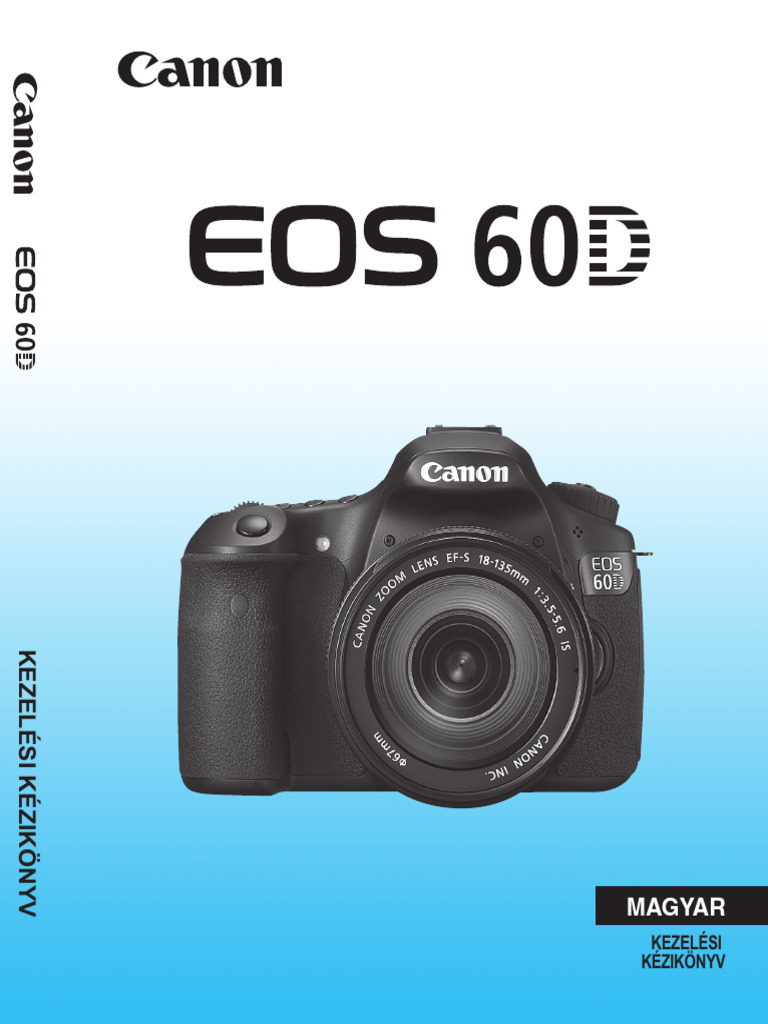 EOS 60D Instruction Manual HU | PDF