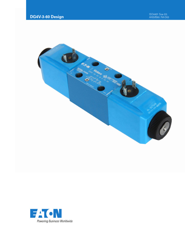 Valve Vickers Ctop-03 | PDF