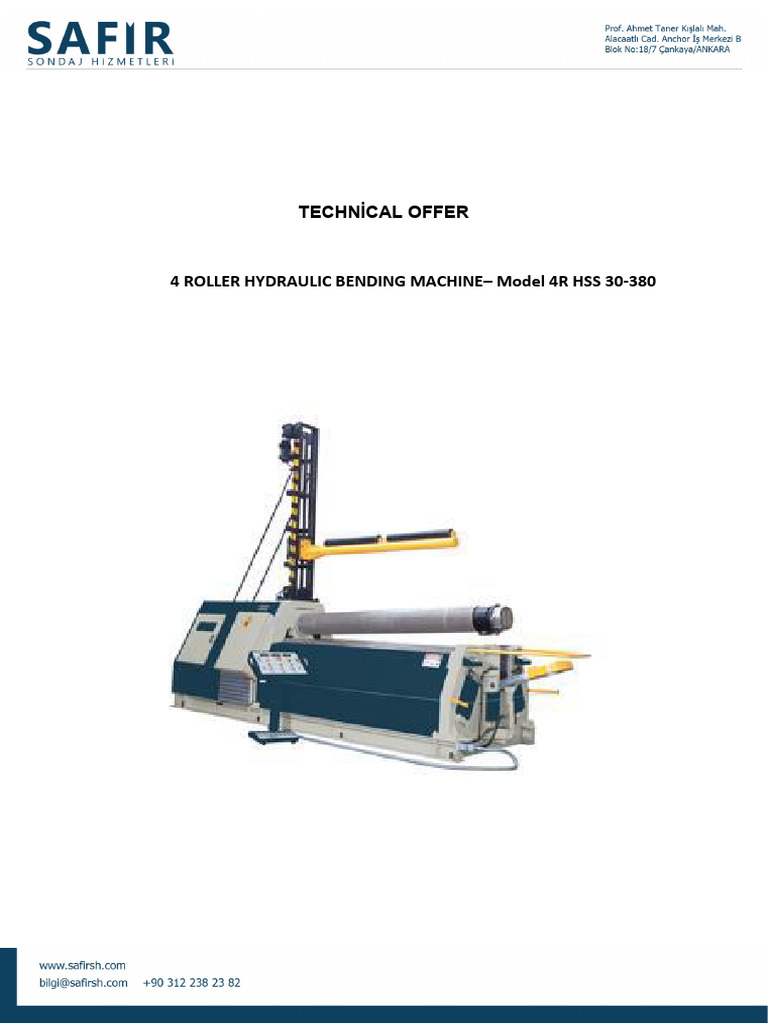 Safir Technical Offer Signed | PDF