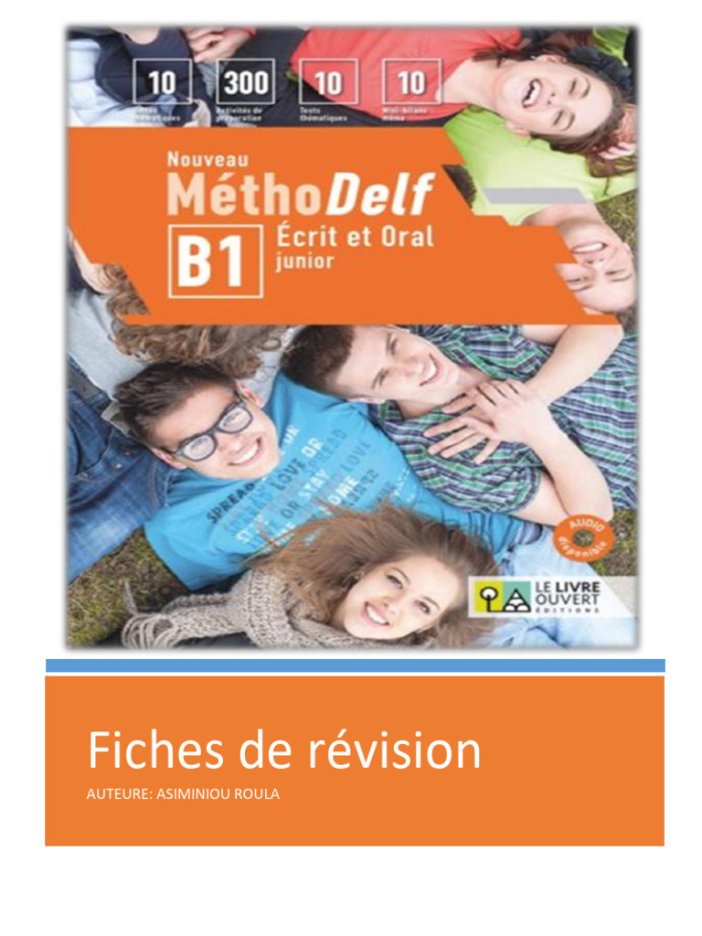Nouveau Methodelf b1 Fiches de Revision Corrigees | PDF