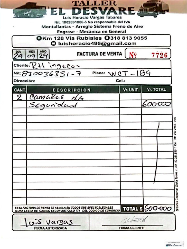 facturas caja menor sep | PDF