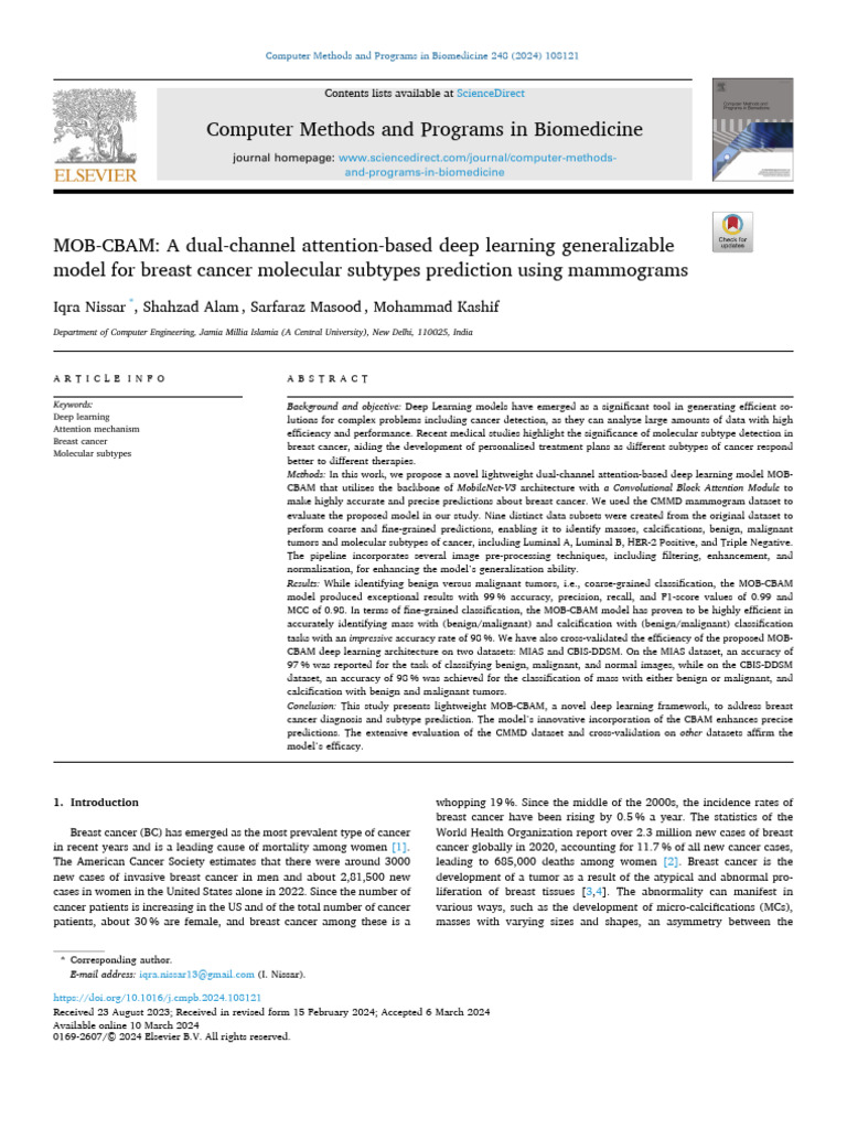 2024 - MOB-CBAM A Dual-Channel Attention-Based Deep Learning ...