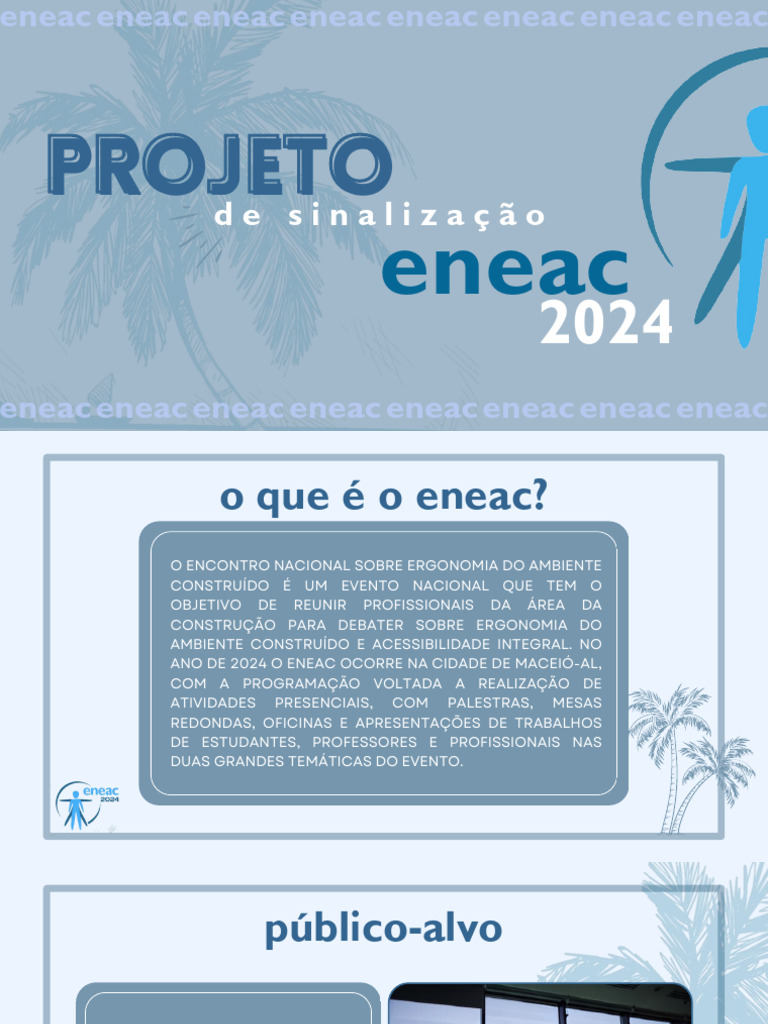 Projeto de Sinalização Eneac 2024 - Gabi | PDF