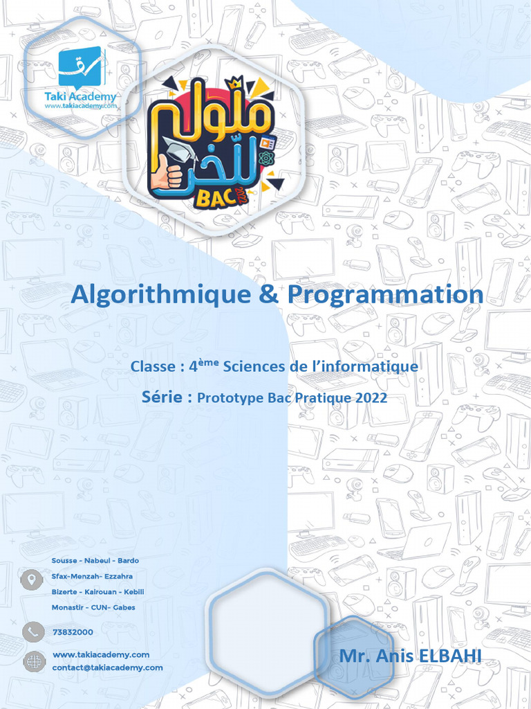 Algorithmique & Programmation: Série | PDF