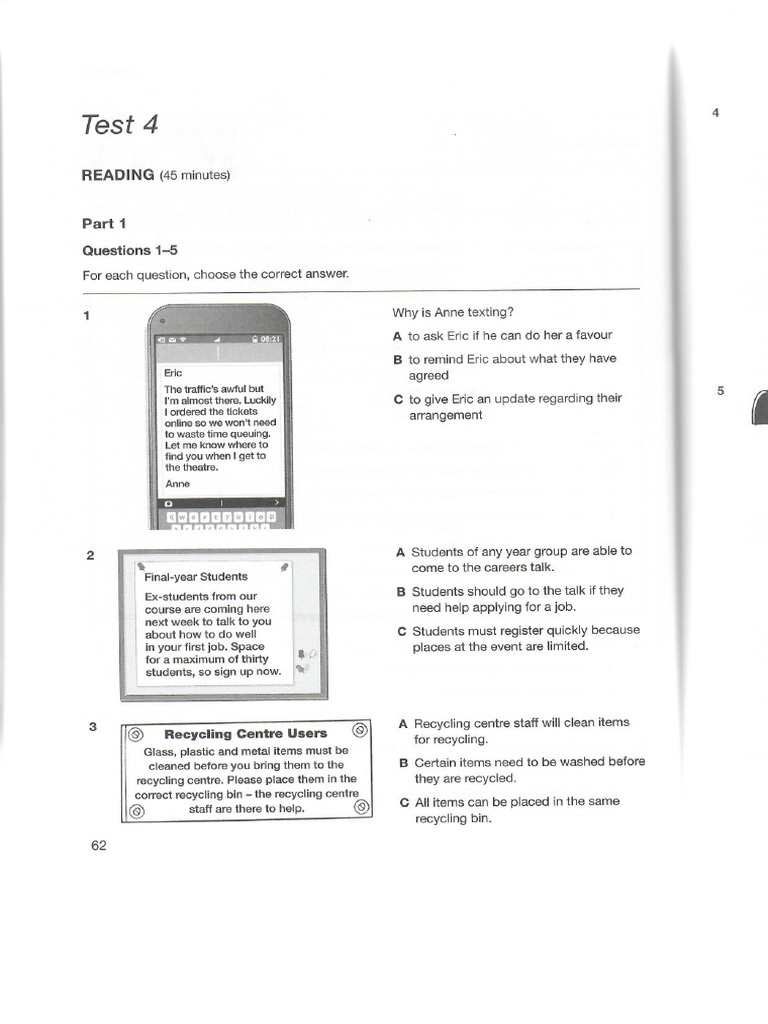 TEST 4 Pet | PDF