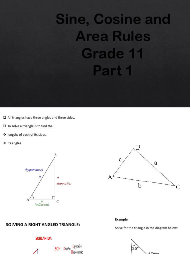2D Trigonometry-1 | PDF