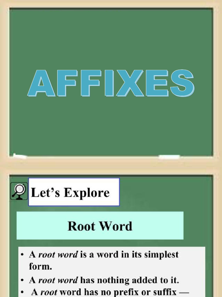 Affixes | PDF