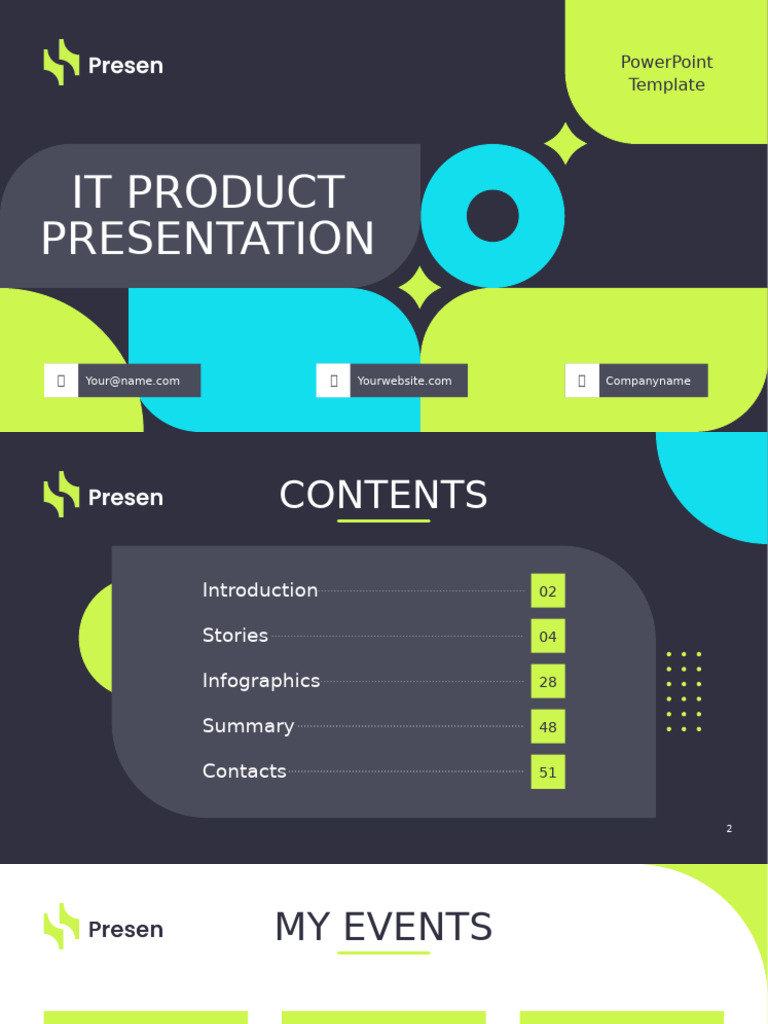 It Product Presentation Powerpoint Template Pdf