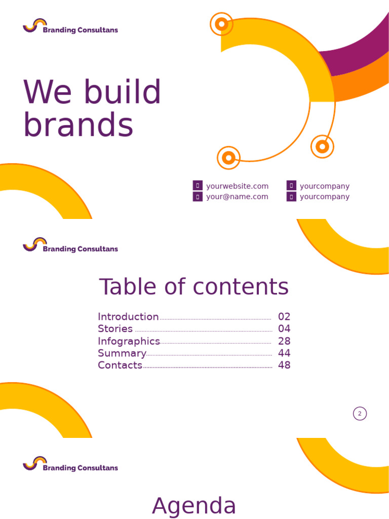 Branding Consultant Powerpoint Presentation Template Pdf