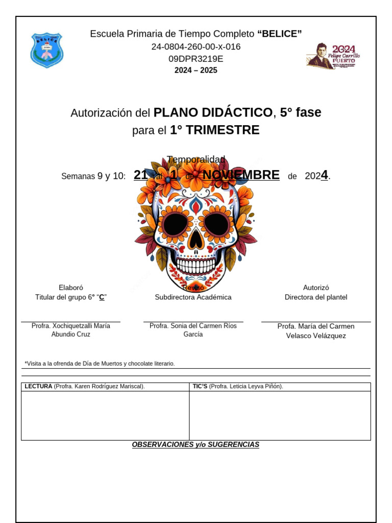 Portada Planeacion | PDF