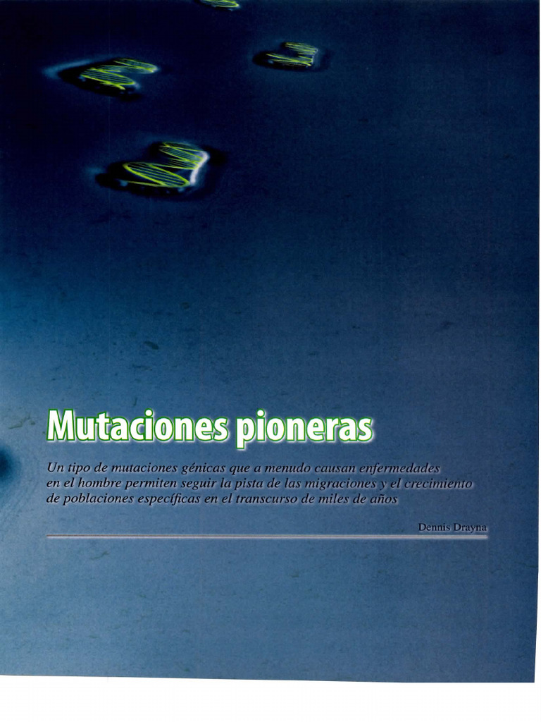Mutaciones | PDF
