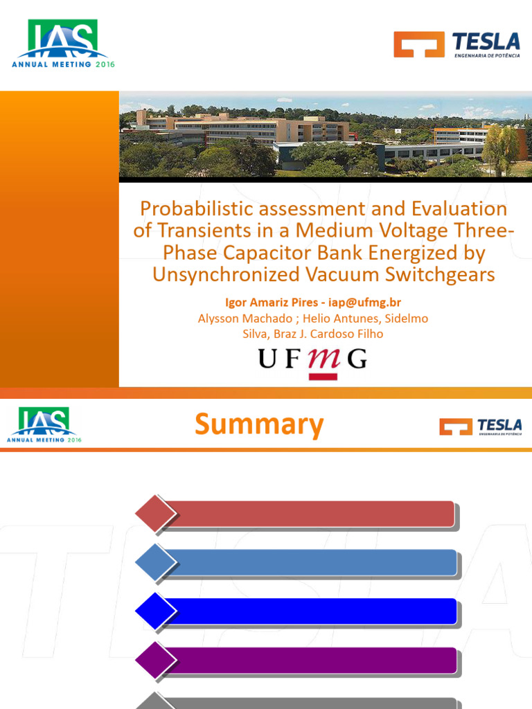 IAS - 2016 - Igor - Pires - Chaves | PDF | Capacitor | High Voltage Direct Current