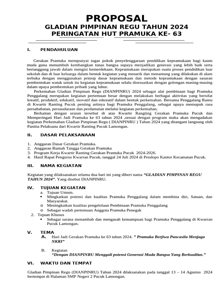 Proposal Dianpinru 2024 | PDF
