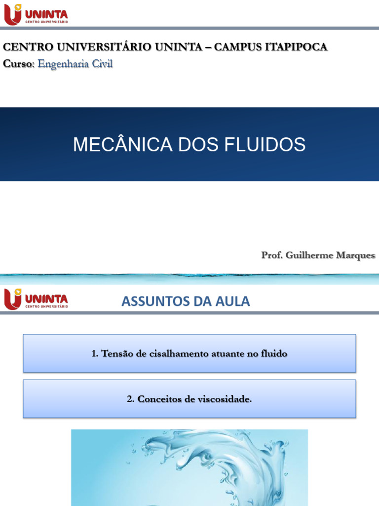 Aula - 02 - MECFLU | PDF
