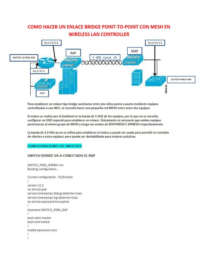 Enlace Bridge Con AP | PDF