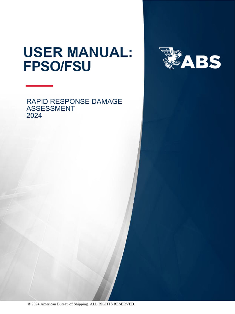 Rrda Fpso Fso Manual March 2019 | PDF