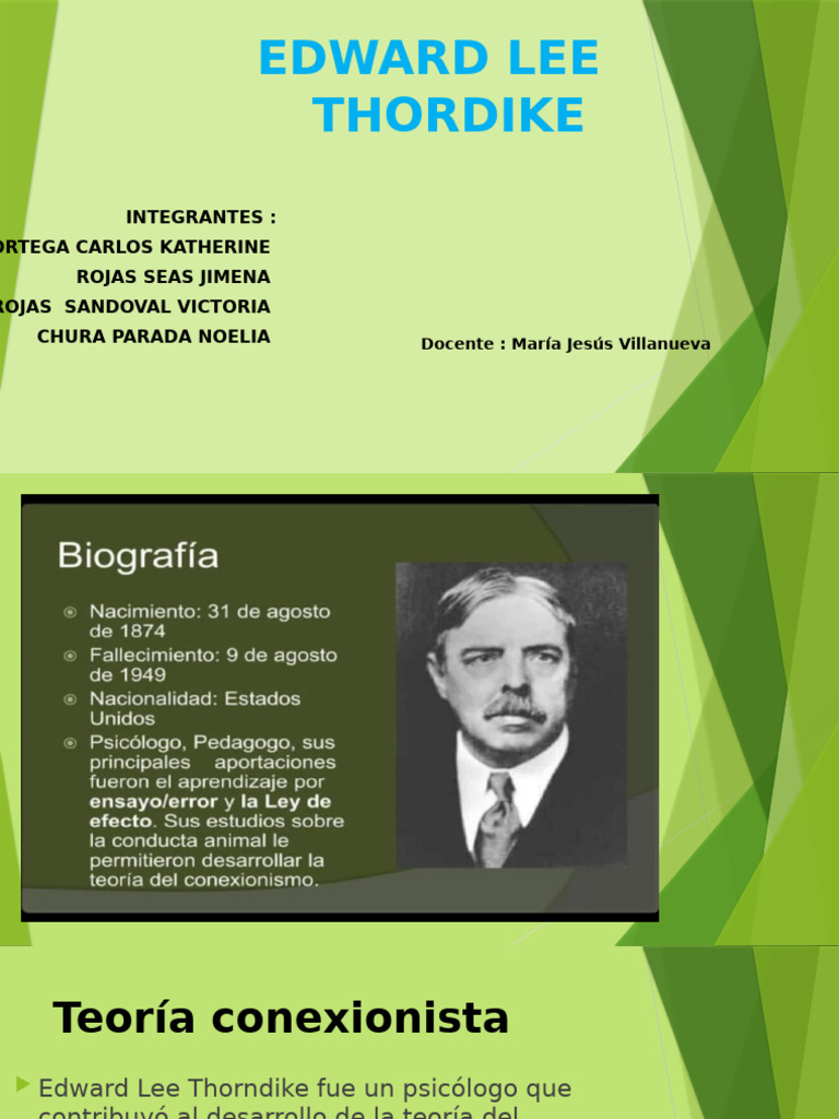 Edward Lee Thordike-2 | PDF