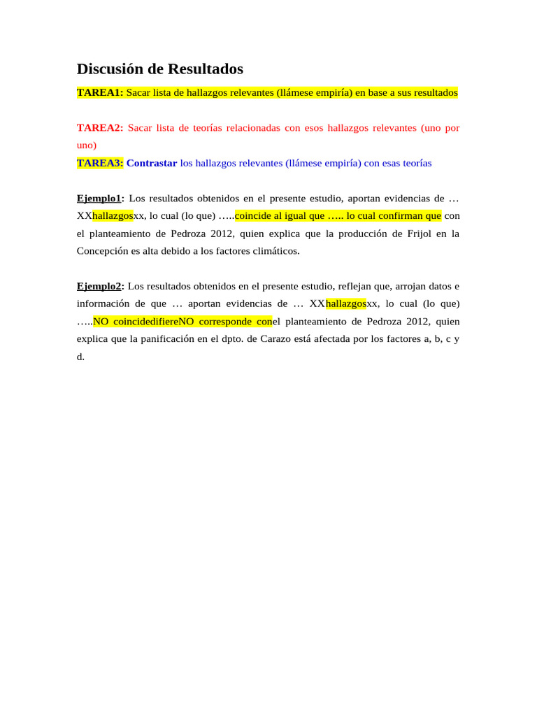 Discusi - N de Resultados | PDF