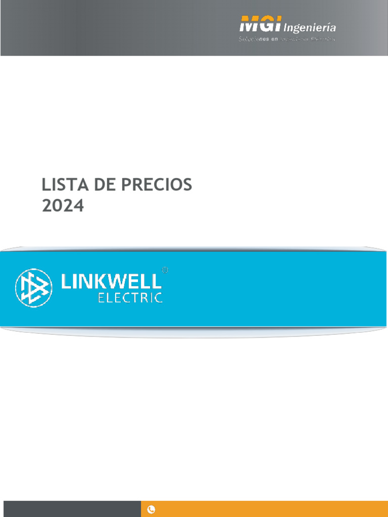 CATALOGO Linkwell L1 2024 | PDF
