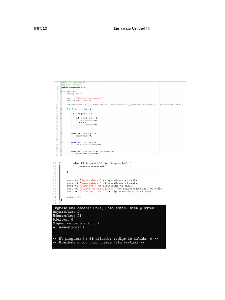 Ejercicios C++: Strings y Estructuras | PDF