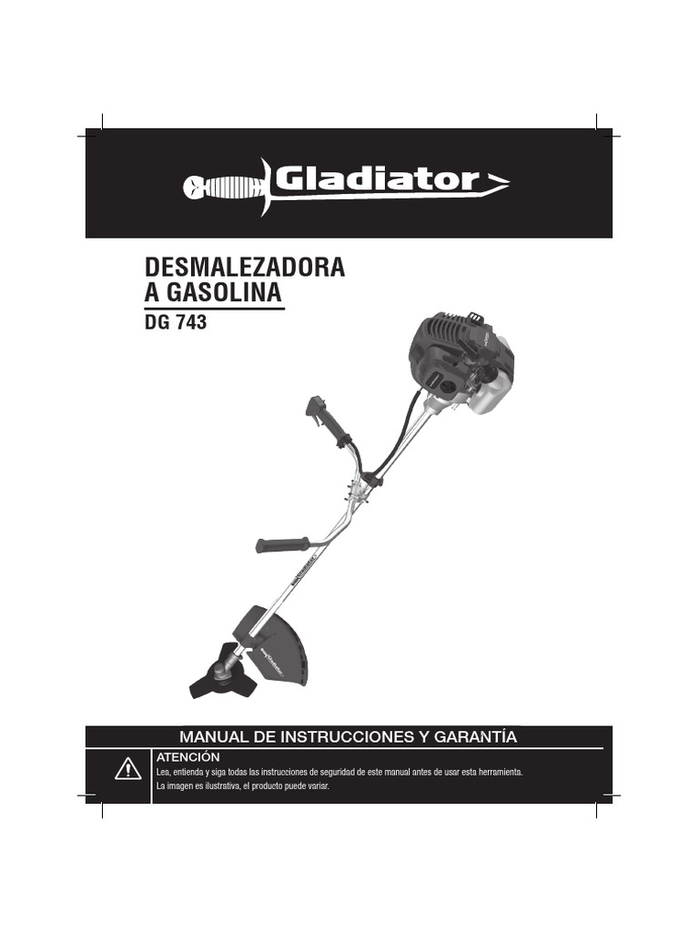 Dg 743 Gladiator Manual | PDF