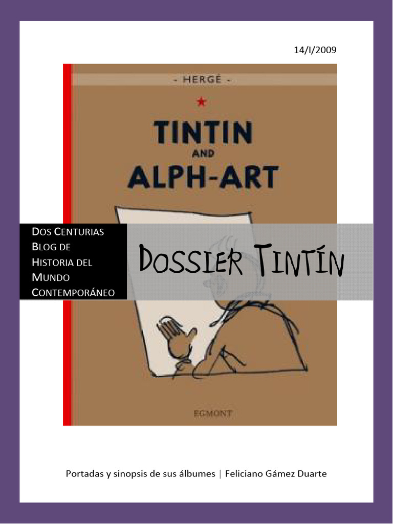 dossier-tintin | PDF