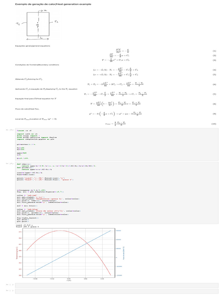 Cap2 Heat Generation | PDF | Equations