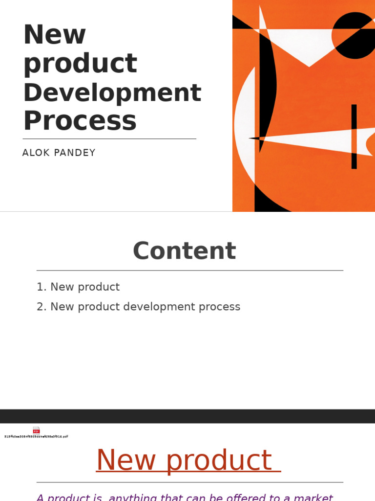 New Product Development Process | PDF