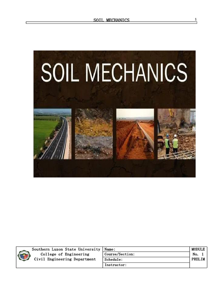 1soil Mech P1 Properties of Soil A | PDF