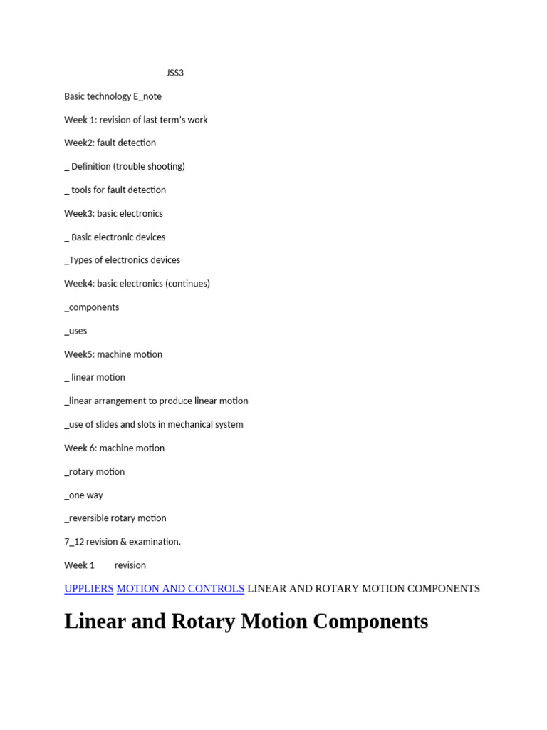 Basic Tech | PDF