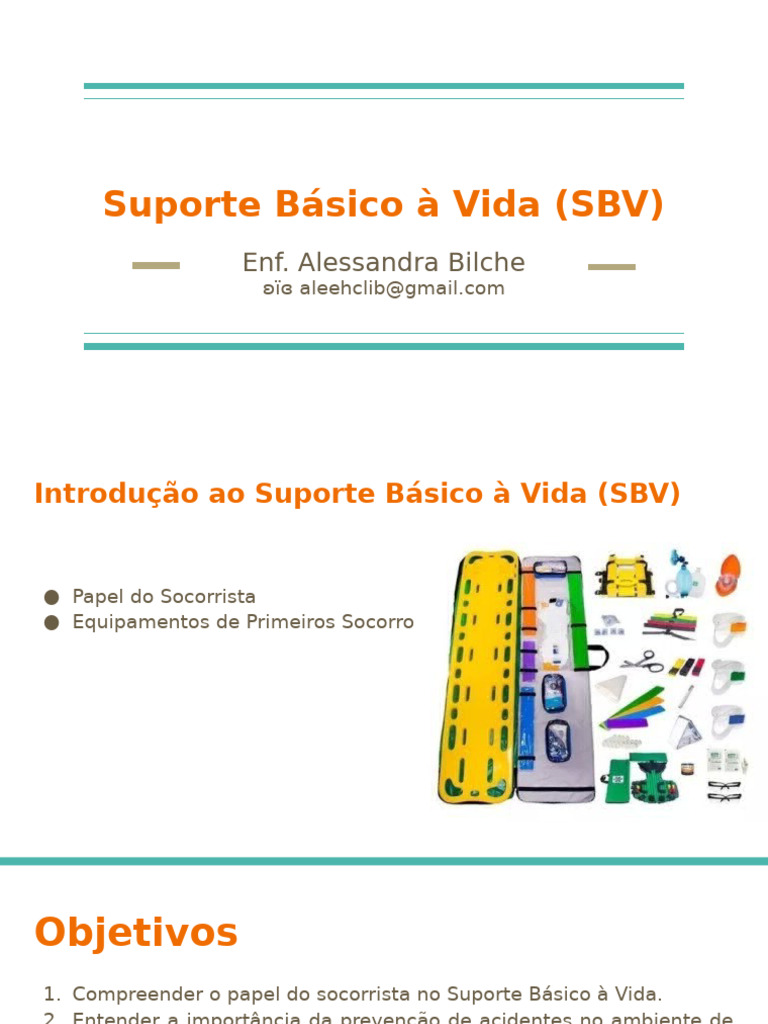 Suporte Básico À Vida (SBV) | PDF