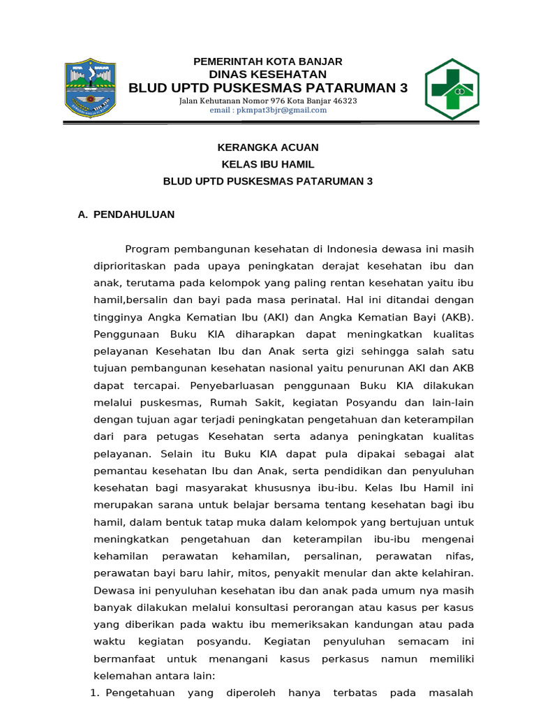 Kak Kelas Ibu Hamil 10 Juli 2024 | PDF