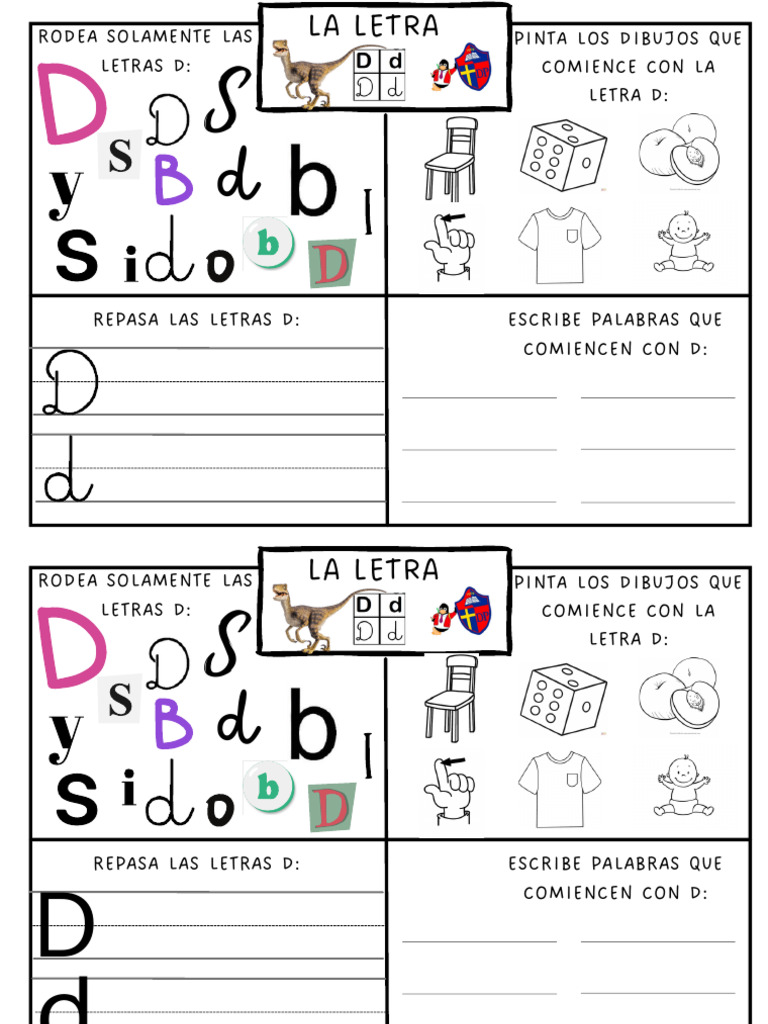 Letra D | PDF