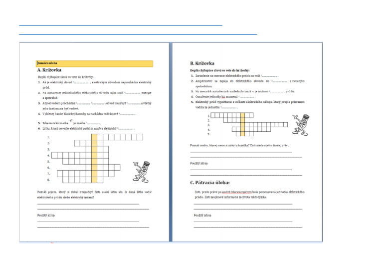 FYZ9 - Domáca Úloha - 2at Na A4 | PDF