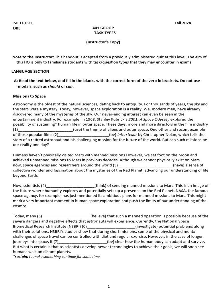 401 TASK TYPES INS (2) | PDF