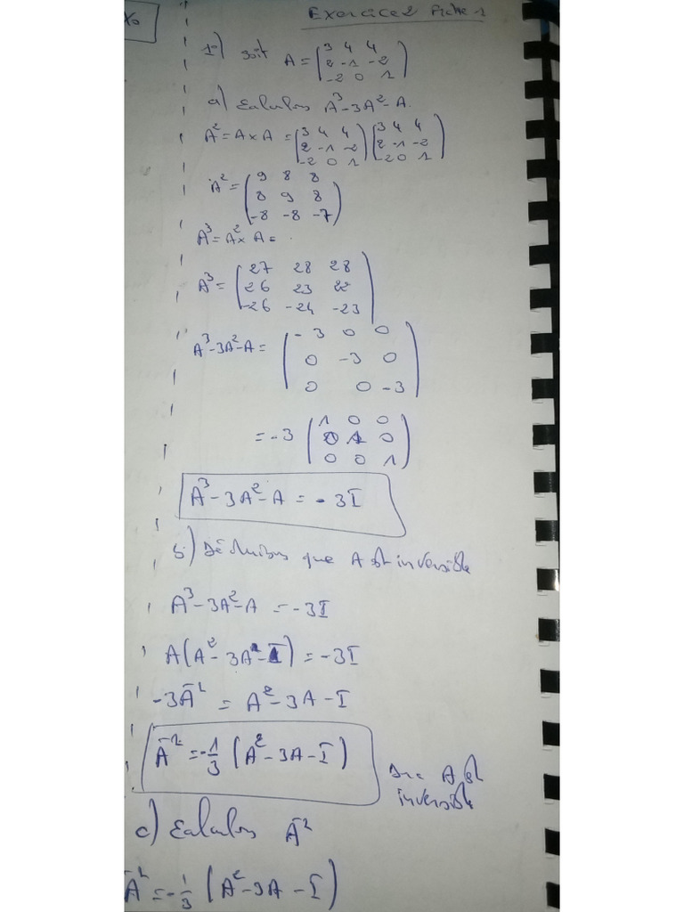 Exercice 2 Fiche1 | PDF