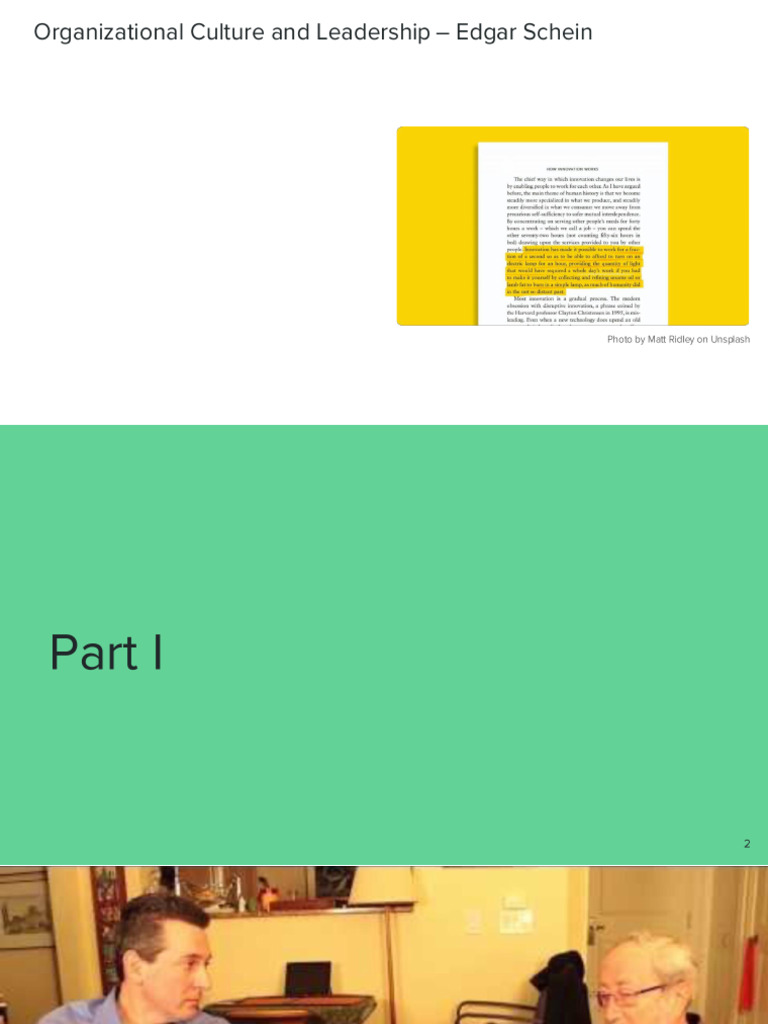 Organizational Culture and Leadership - Edgar Schein - Copiar | PDF