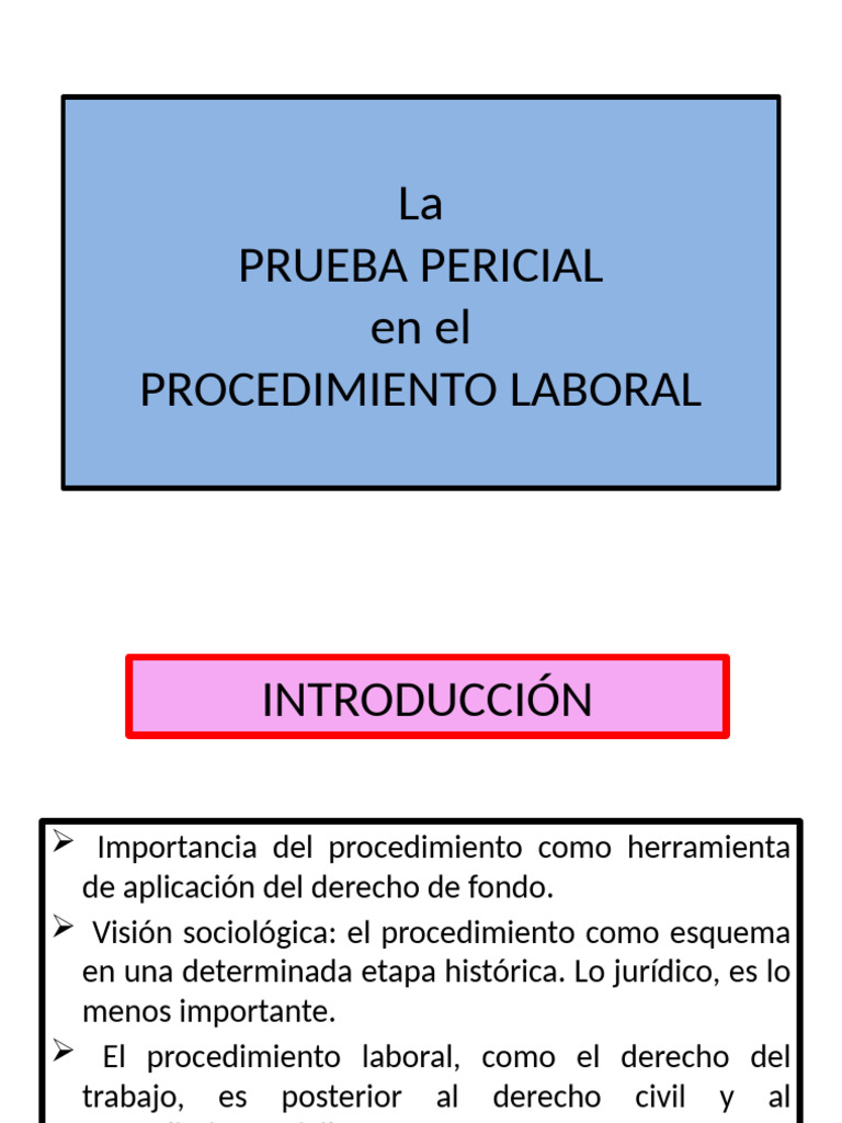 La Prueba Pericial Vitantonio | PDF