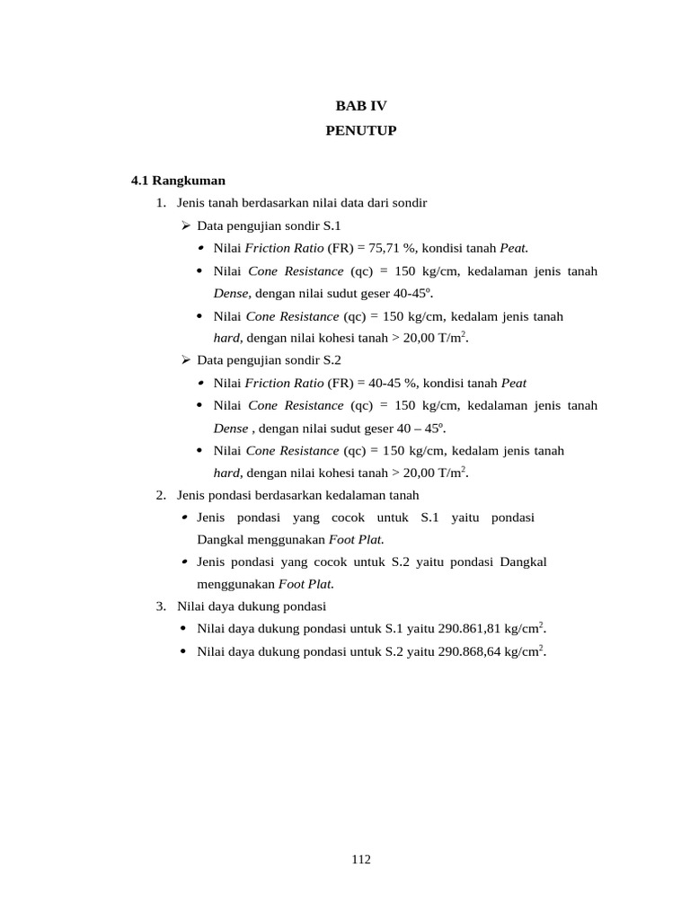 BAB IV PENUTUP | PDF