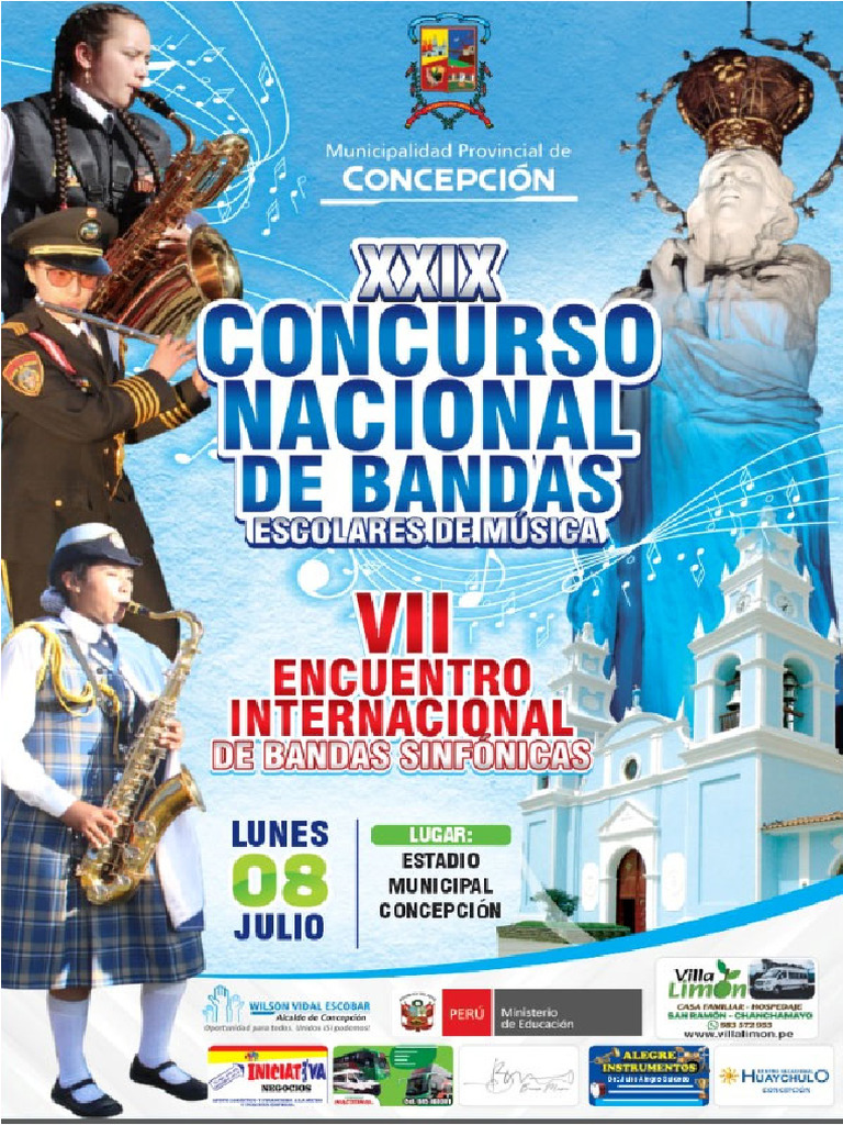 BASES-DE-CONCURSO-DE-BANDAS-2024 | PDF