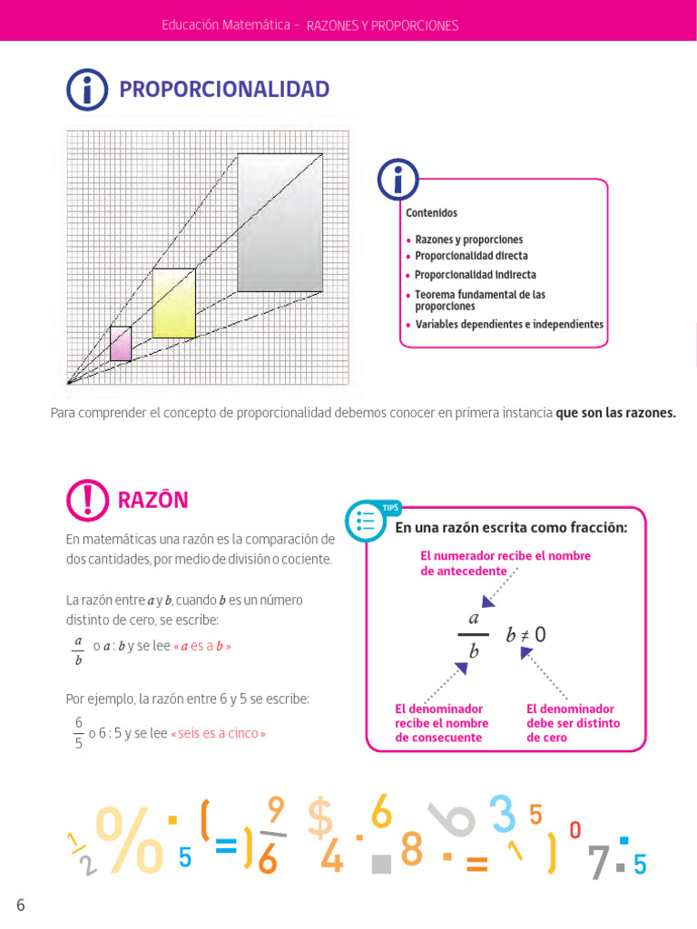 1 Razones y Proporciones | PDF