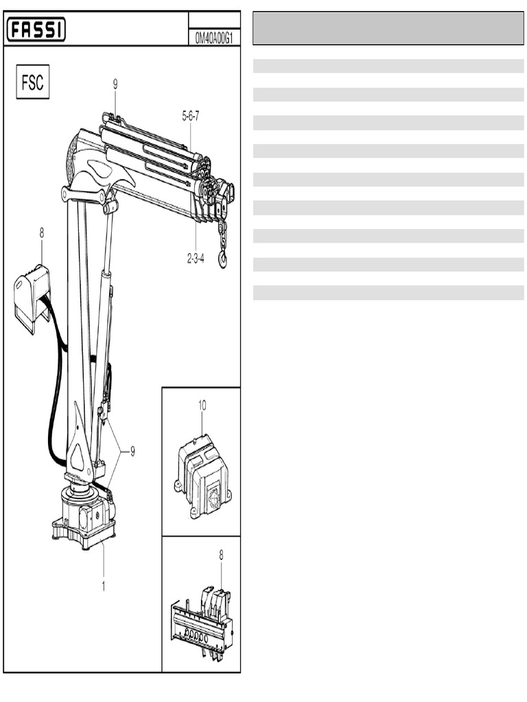 M40A.1 Standard Parts List | PDF