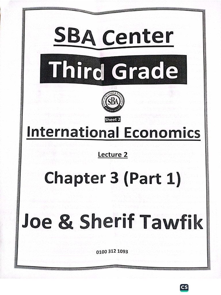 ch3 Part 1 Eco | PDF | Technology & Engineering