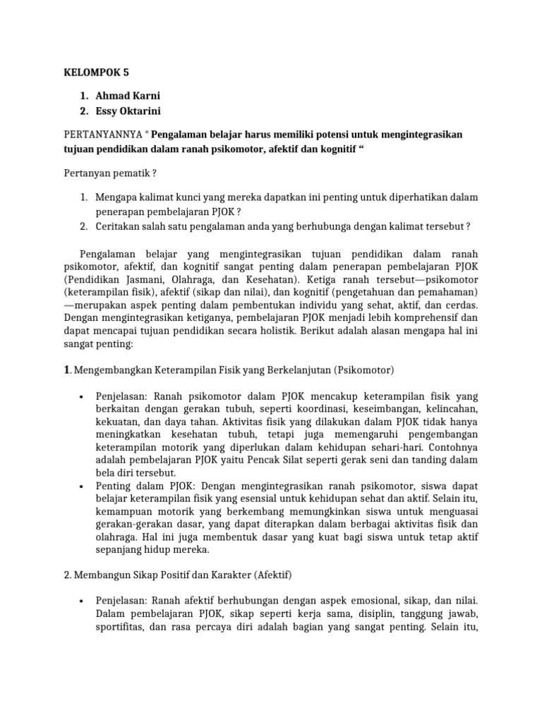 Kelompok 5 | PDF