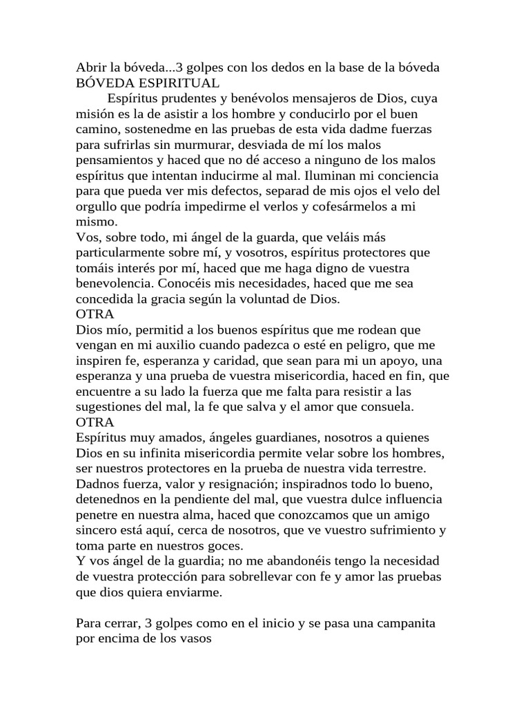 Bóveda Espiritual Web | PDF